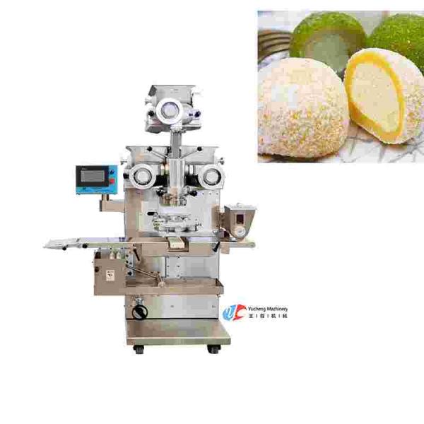 Quality Mochi Encrusting Food Production Line Fully Automatic 220 Volt for sale