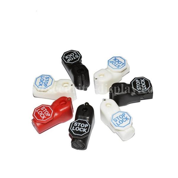 Quality EAS Security Peg Hook Retail Loss Prevention Red 6 Mm Stop Lock​ for sale