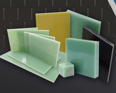 Quality Laminated Electrical Insulation Board Material With Epoxy Resin / Fiberglass Cloth for sale