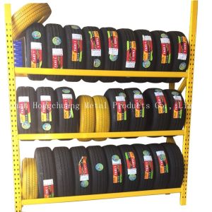 Quality Custom Steel Storage Car Tire Display Rack,warehouse storage display rack with for sale