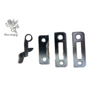 Quality Black / Silver Funeral Coffin Latch , Customized Adult Iron Coffin Lock for sale