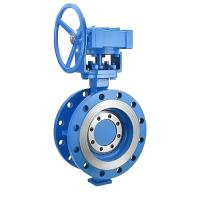 Quality Temperature Metal Flanged Butterfly Valve D343H-10/16C for Water Media at for sale