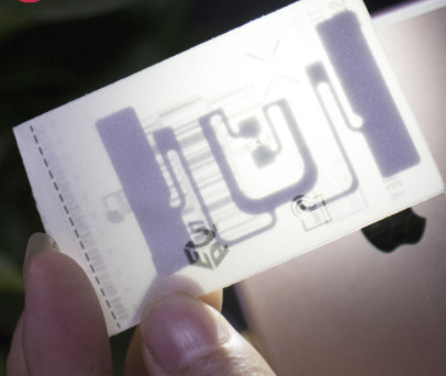 Quality Access Control Washable RFID Laundry Tag UHF Garment RFID Barcode Clothing Label for sale