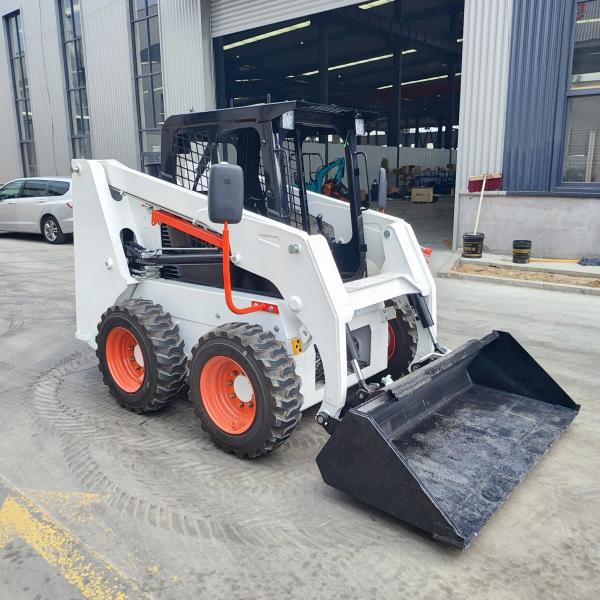 Quality 500kg 700kgs 850kg 950kg 1050kg 1500kgs Wheel Skid Steer Loader with 35.7Kw Rated Power for sale