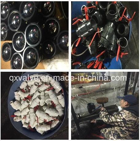 Factory Price Professional Hot Selling Plastic 1/2&quot; -4&quot; PVC Two Pieces Ball Valve