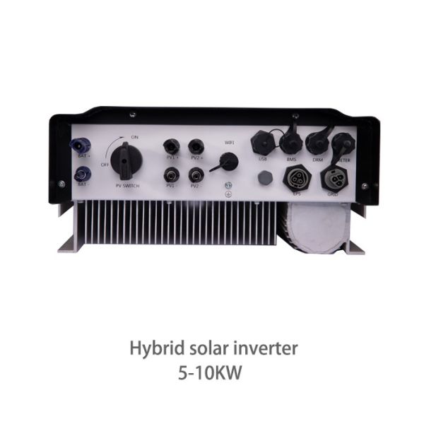 Three Phase 5000 Watt 240V Hybrid Solar Inverters from China Factory