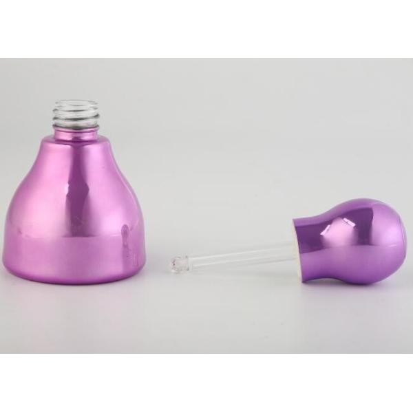 Quality 30ml Glass Cosmetic Dropper Bottle , Glass Essential Oils Bottle Cosmetic for sale