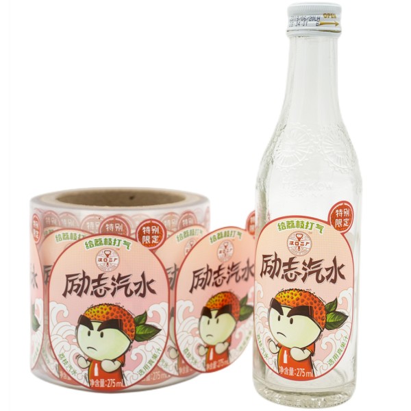 Quality Water Bottle Adhesive Label for sale
