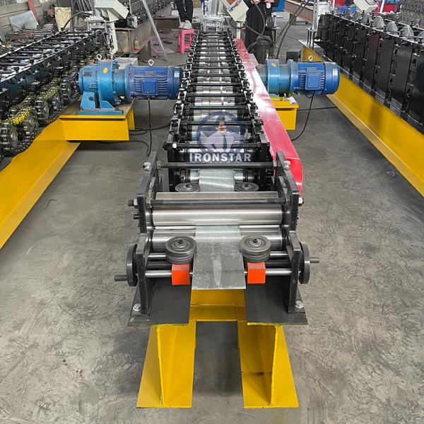 Quality “Perforated Door Shutter Roll Forming Machine with 3-Ton Manual Decoiler & Hydraulic Automatic Slat Production” for sale