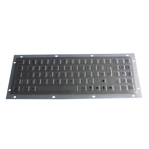 Quality 79 keys Short Stroke IP65 stainless steel water resistant keyboard with numeric keypad for sale