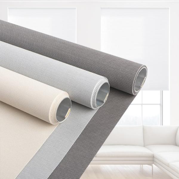 Quality Window Blinds Sunscreen Fabric Sample Swatch For Roller Blinds Factory for sale