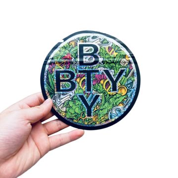 Quality Resealable Die Cut Mylar Bags Round Shaped Bag For Custom Packaging for sale