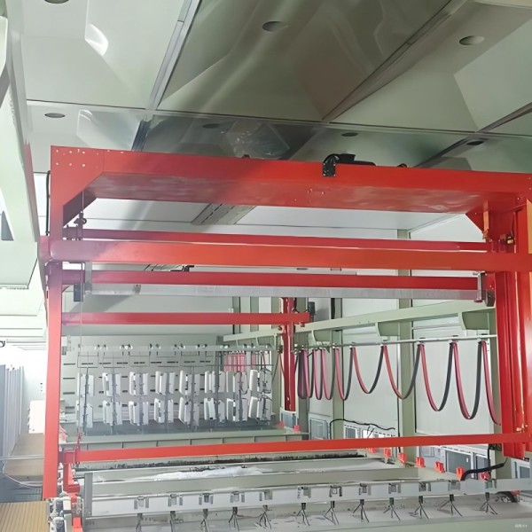 Quality Gantry-Type Automatic Anodizing Line With Independent Exhaust System For Aluminum Surface Finishing for sale