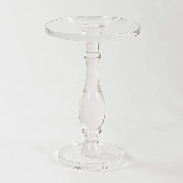 Quality 13.5'' Diameter Custom Acrylic Furniture Acrylic Coffee Table For Living Room Bedroom for sale