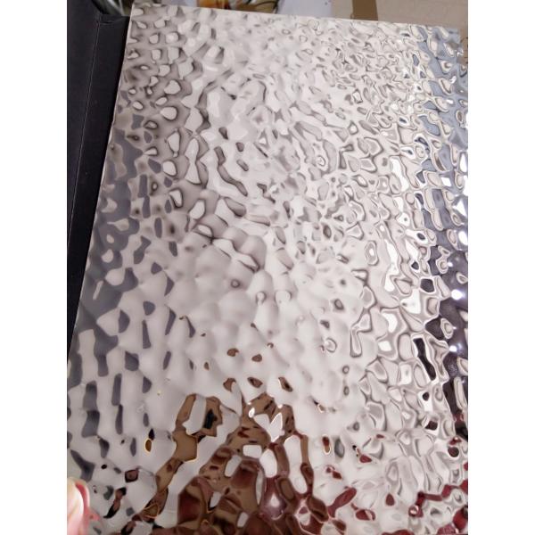 Quality Hammered Copper Finish Stainless Steel Sheets For Wall Decoration Panel for sale