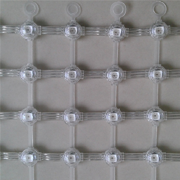 Quality 105W Facade Lighting Led Curtain Display Flexible P40 Full Color for sale