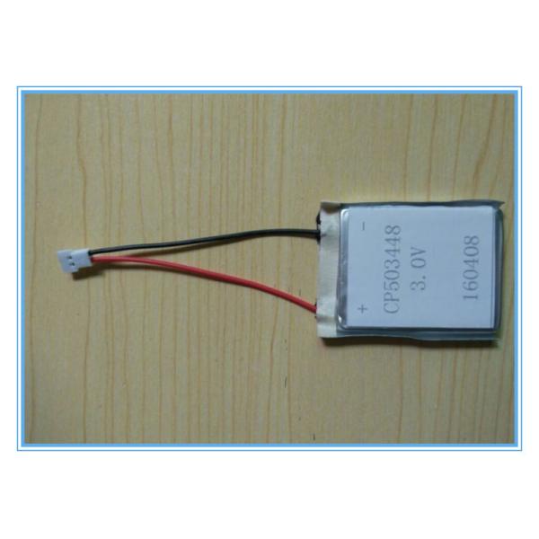 Quality Primary Flat Ultra Thin Battery CP503742 3 Volt For Wearable Electrical Device for sale
