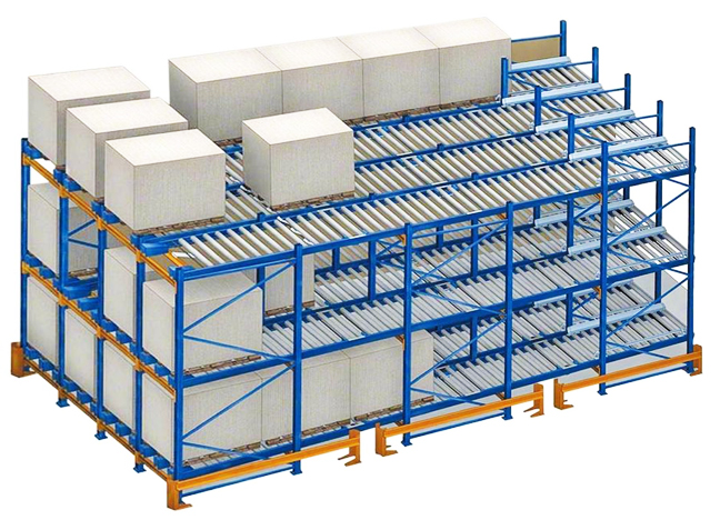 Gravity Pallet Rack warehouse storag rack