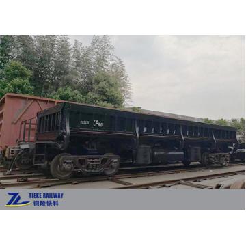 Quality Ballast Side Dump Car Gondola Pneumatic Tipping Over Unload for sale