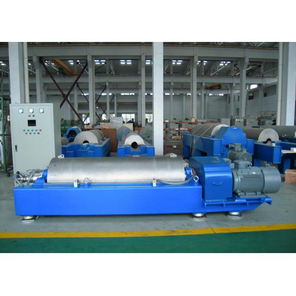 Quality Solid Bowl Scroll Centrifuge / Horizontal Wastewater Sludge Centrifuge for sale