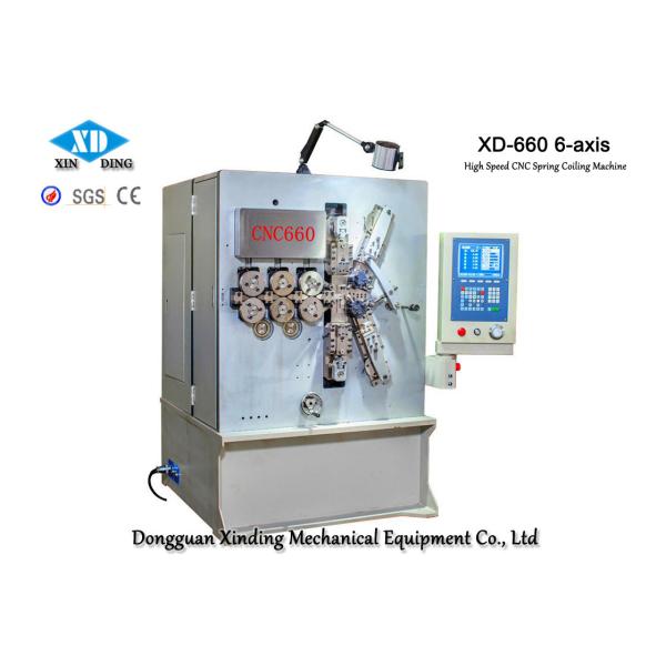 Quality XD-660 6-Axis High Speed CNC Spring Coiling Machine For Making Springs Precision for sale