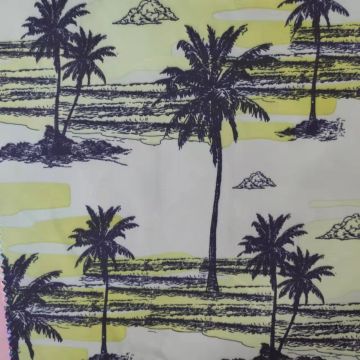 Quality 240t Microfiber Sublimation Printed Fabric 120gsm Peached Twill for sale