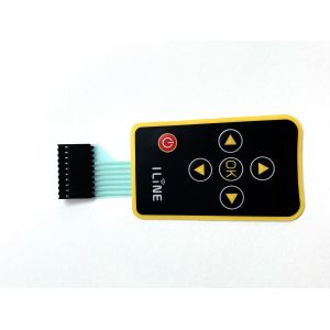 Quality Conductive Silver Ink Printing Tactile Membrane Switch For WIFI Telecommunicatio for sale
