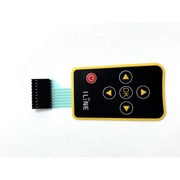 Quality Conductive Silver Ink Printing Tactile Membrane Switch For WIFI Telecommunication Device for sale