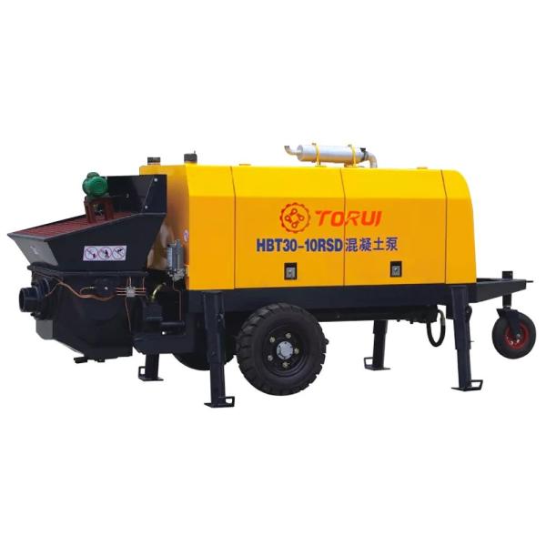 Quality Intelligent PLC Control Concrete Delivery Pump Diesel Operated for sale