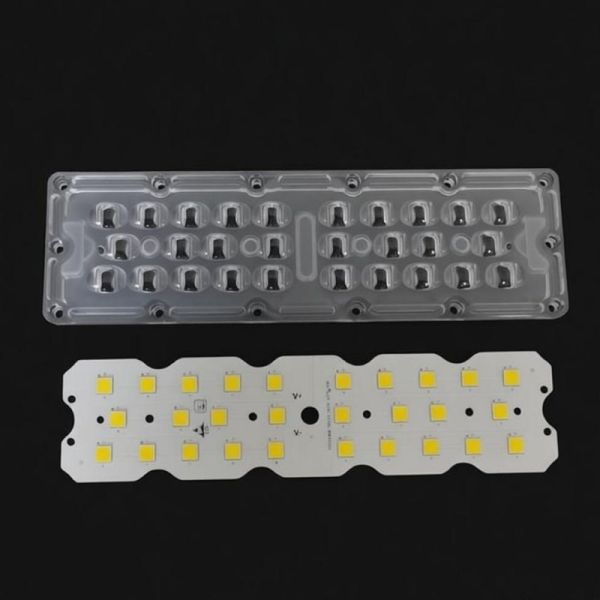 Quality 7070 SMD LED Street Light Module with 158x103 Degree Beam Angle and 5050SMD LED Chip for 50W-120W Sidewalk Lighting for sale