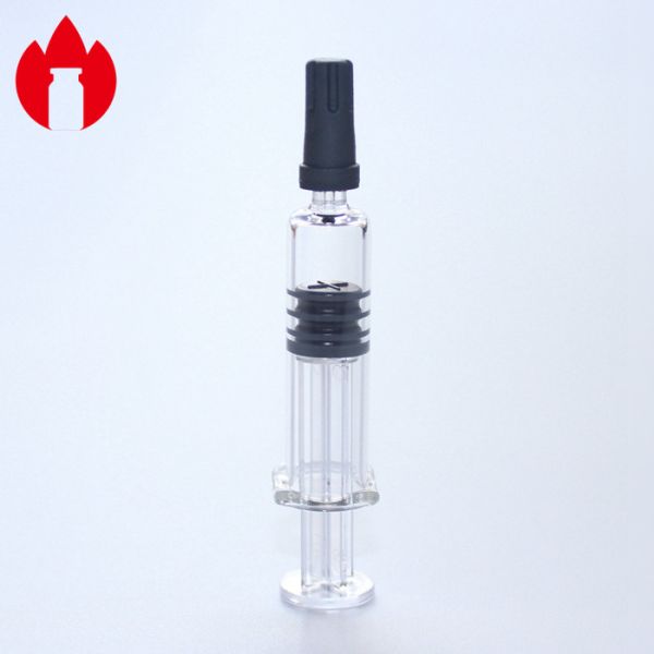 Quality 1ml Standard Lure Glass Prefilled Syringes With Soft Protecting Cap for sale