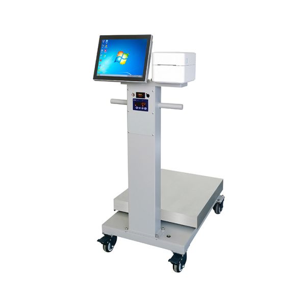 Quality Windows 10 System LCD Display Mobile Smart Scale for Up to 300kg Computer Touch Screen for sale