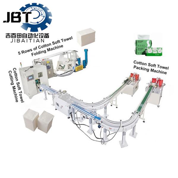 Quality Electric Full Automatic Towel Manufacturing Machine With N Folding Type for sale