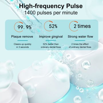 Quality OEM 2025 IPX7 Electric Water Flosser Cordless Oral Irrigator Dental Floss for sale