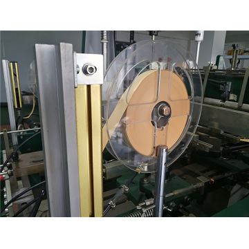 Quality PLC Control Rigid Box Making Machine / Corner Pasting Machine Easy Change Mold for sale