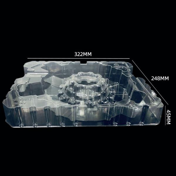 Quality Transparent PET Plastic Packaging Blister Tray for Bearings Hardware Components for sale