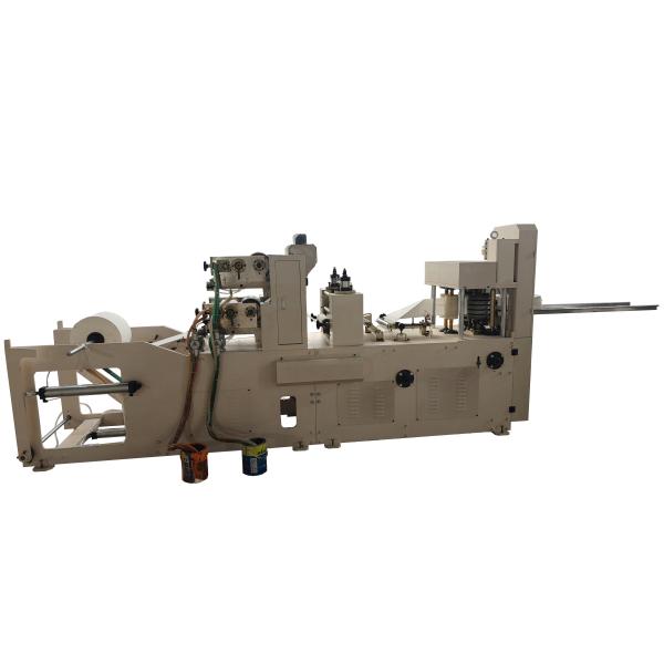 Quality Double Colors Printing Napkin Tissue Paper Making Machine 600 sheets/min for sale