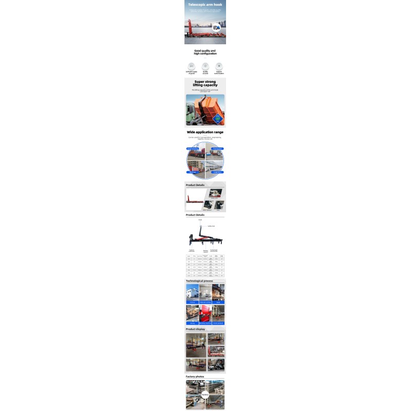 Hydraulic Hooklift System product display