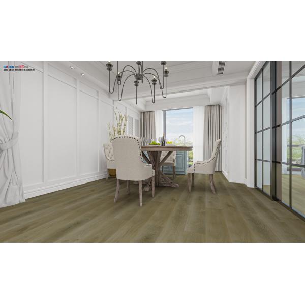 Quality 0.3mm SPC Flooring Fire Retardant Wood Grain for sale