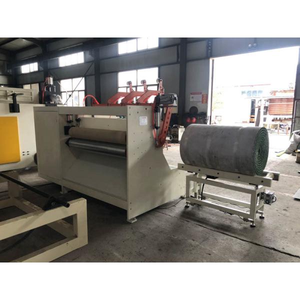 Quality Electrical Control Winding Machine For PE Sheet Fabric Carpet And Turf Coiling for sale