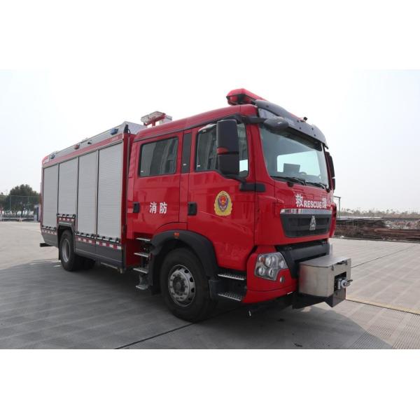 Quality 4900L Foam Fire Truck 15kW / T Industrial Fire Truck for sale