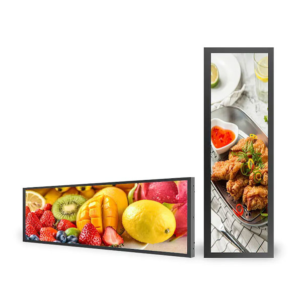 Quality Wifi Android Ultrawide LCD Panel Wall Mount For Indoor Advertising for sale