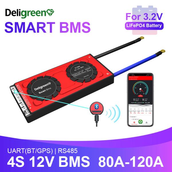 Quality Software LIFEPO4 4S 12V 80A Bluetooth Smart Bms for sale