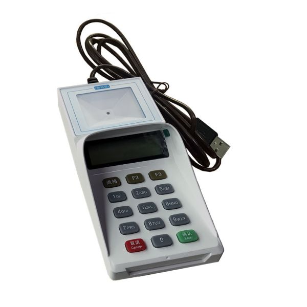 Quality 2 SAM slots Multifunction Card Reader , Mobile Bank Card Reader ISO 7816 for sale