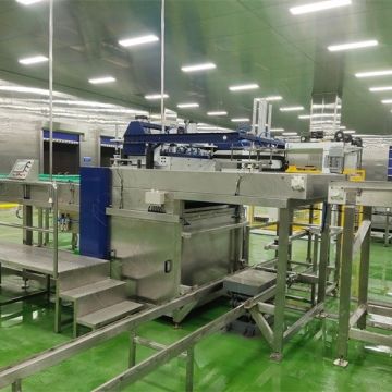 Quality Canned Meat Basket Loading And Unloading Machine Systems Basket Loader Unloader for sale