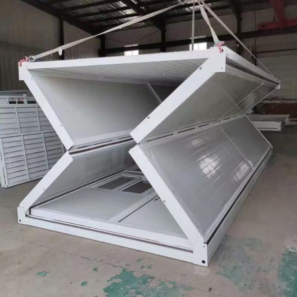 Quality Foldable Steel Container House Waterproof Modular Prefab Structure for sale