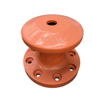 Quality Marine Steel Equipment Deck Tee Harbor Chock Iron Casting Fixed Deck Port Cleat for sale