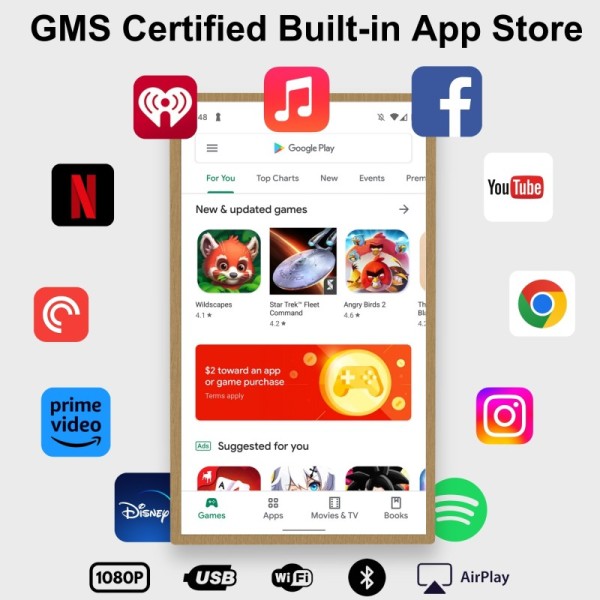 Quality Goodnotes Compatible Android 14 Free Software Wall Mounted Digital Calendar for sale