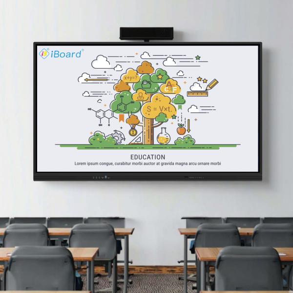 Quality 55 65 75 86 Inch 4K LCD Interactive Whiteboard Digital Panel Smart Classroom Electronic Board Digital Smart Board for Teaching for sale