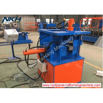 Quality Rectangular Shape Elbow Maker Machine Tooth Curving / Crimping For Downpipe for sale
